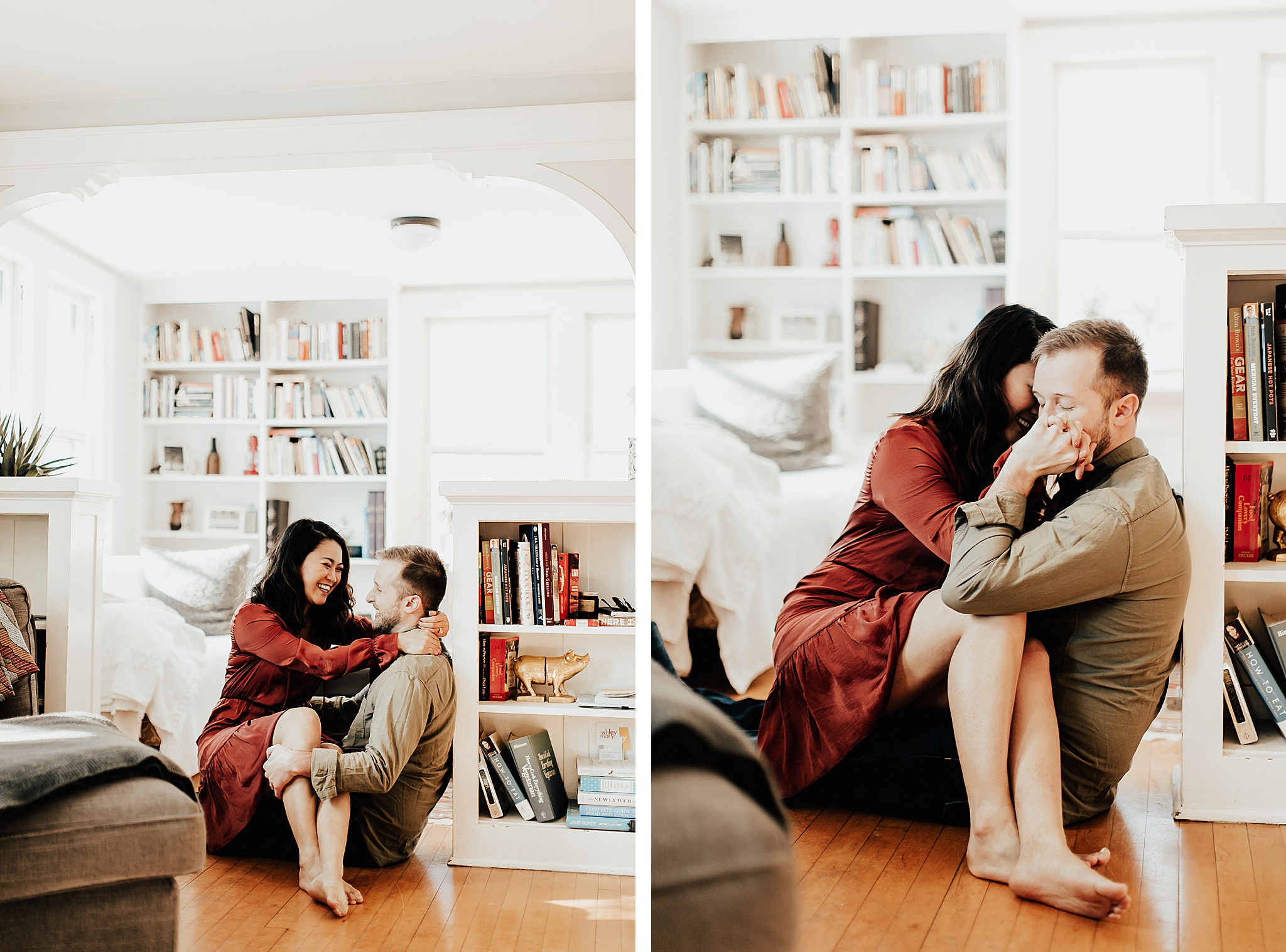 Sunny Morning Minneapolis In Home Session | Nikki & Andy - Whitley B ...